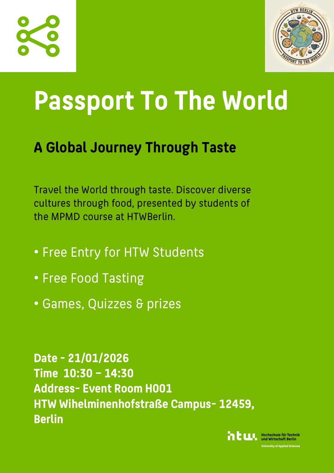 Passport to the World - Hochschule für Technik und Wirtschaft Berlin ...